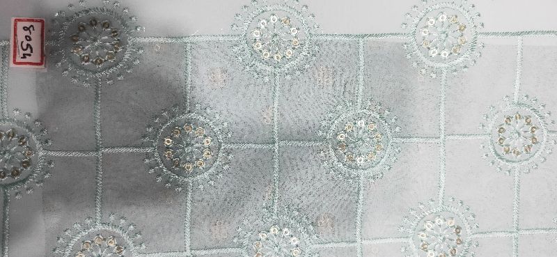 Embroidered Georgette Fabric Dealers in Kosad, Surat | Embroidered ...