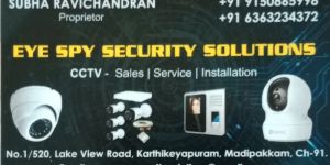 Eye Spy Security Solutions in Madipakkam, Chennai, Tamil Nadu - Cctvs ...